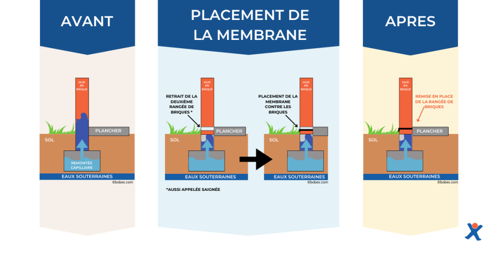 Pourquoi faire une injection dans un mur humide ? | Bobex